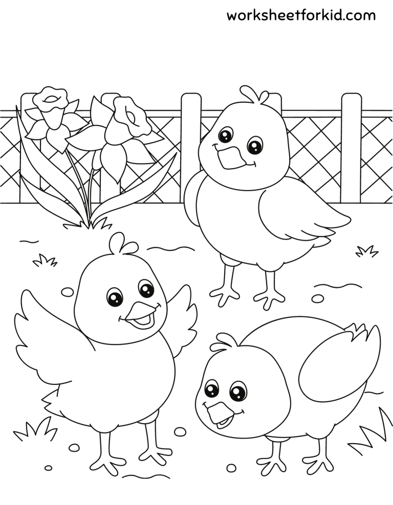 Free Animals Coloring Pages - WorksheetForKid